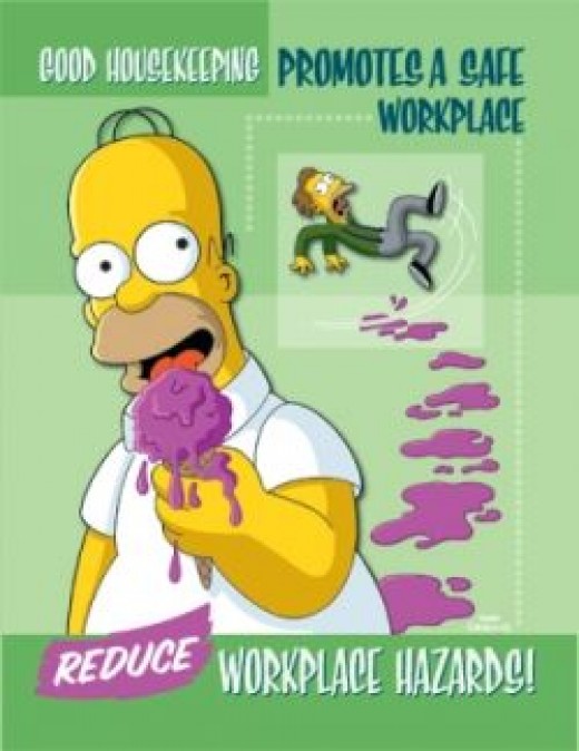 Simpsons Health and Safety Posters | hubpages