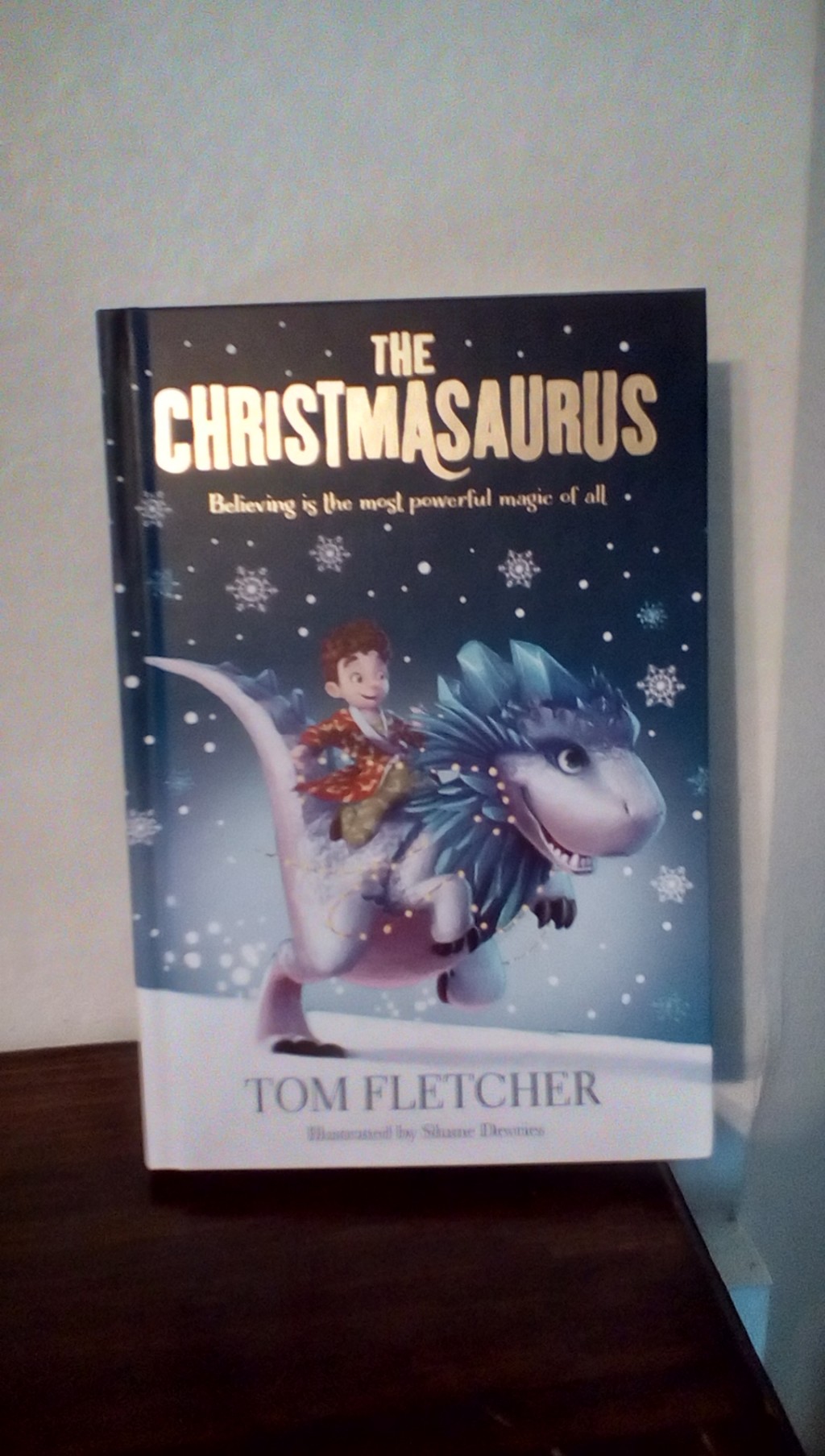 Christmas Magic Arrives With the Best Gift Ever-a Dinosaur From Santa ...