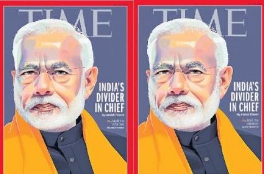 Time Magazine Has Modi on Its Cover but Labels Him as Divider in Chief ...