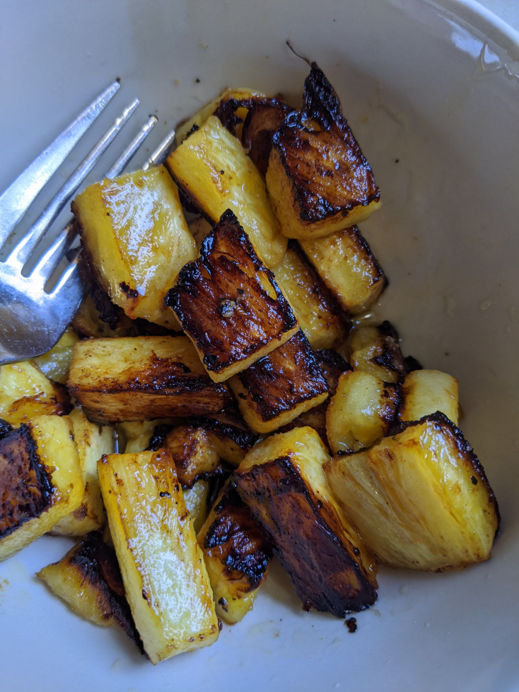 Fresh Pineapple fried in a Pan in Butter | HubPages