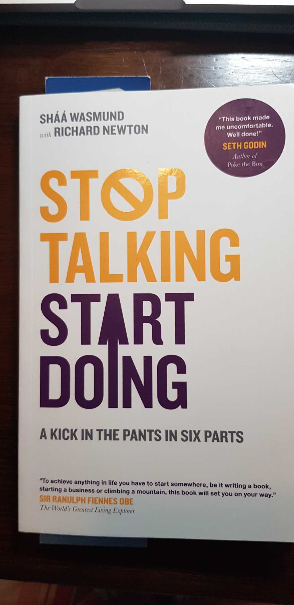 My Review on 'Stop Talking Start Doing' Book by Shaa Wasmund With ...