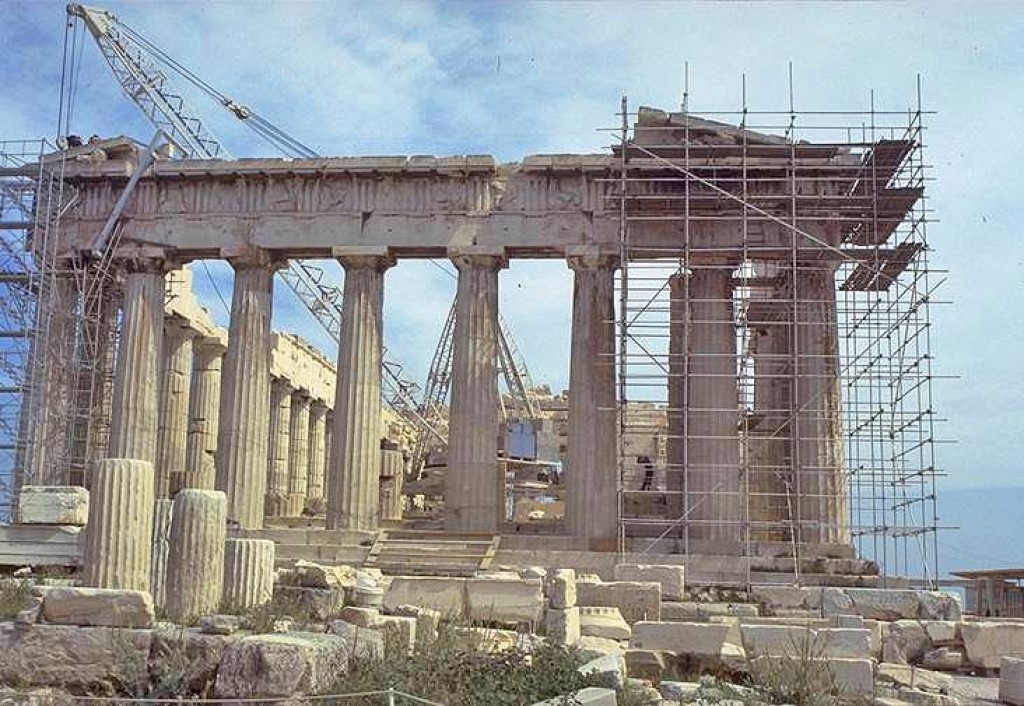 Rebuilding the Parthenon in Athens