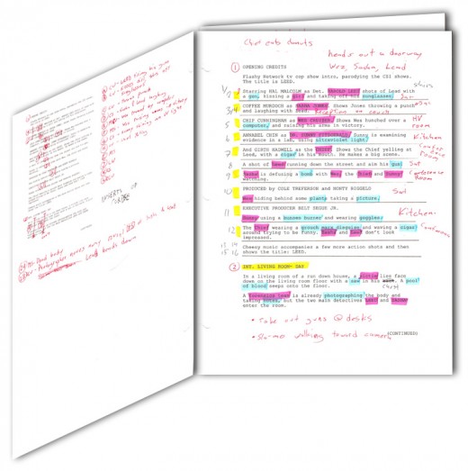 How to do a Script Breakdown | HubPages