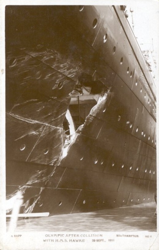 RMS Titanic & Olympic Collisions and Sinking Conspiracy - A Massive ...