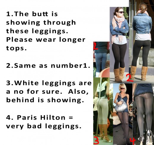Leggings Tights The Good The Bad And The Ugly For Legs Different Body Types Hubpages