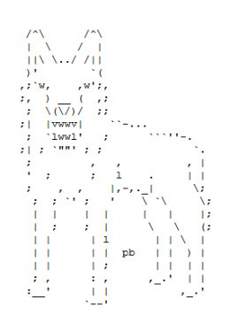 Wolf and Werewolf ASCII Text Art | HubPages