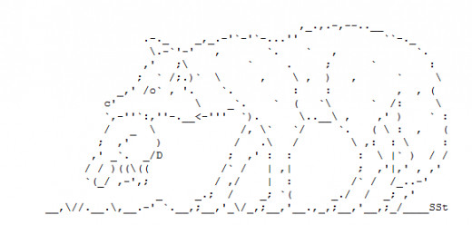 Wolf and Werewolf ASCII Text Art | HubPages