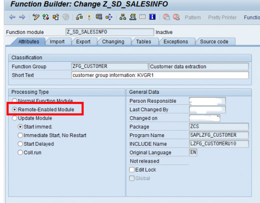 Create SAP Function Module to get KVGR1 from KNVV | HubPages