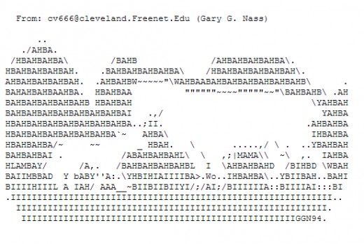 Year of the Goat: Happy New Year ASCII Text Art | hubpages