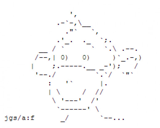 Confused Monkey Ascii Text Art Cool Ascii Text Art 4 U