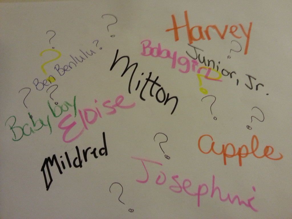 How to Pick a Name for your Baby